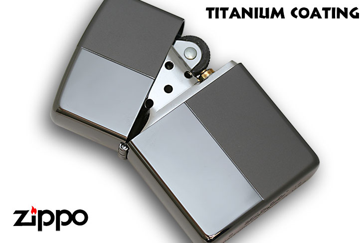 Zippo ジッポー Titanium Coating #ブラック｜Zippo専門店フラミンゴ：本店