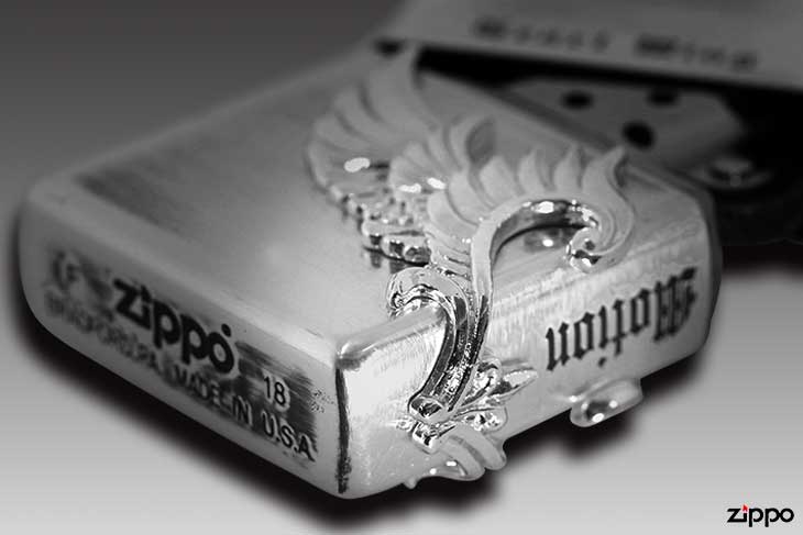 Zippo ジッポー Heart Wing ハートウイング SV 2-17c｜Zippo専門店フラミンゴ：本店